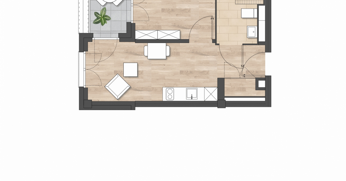 Seniorenwohnen Sittardsberg – WE 3.02 | procuritas GmbH