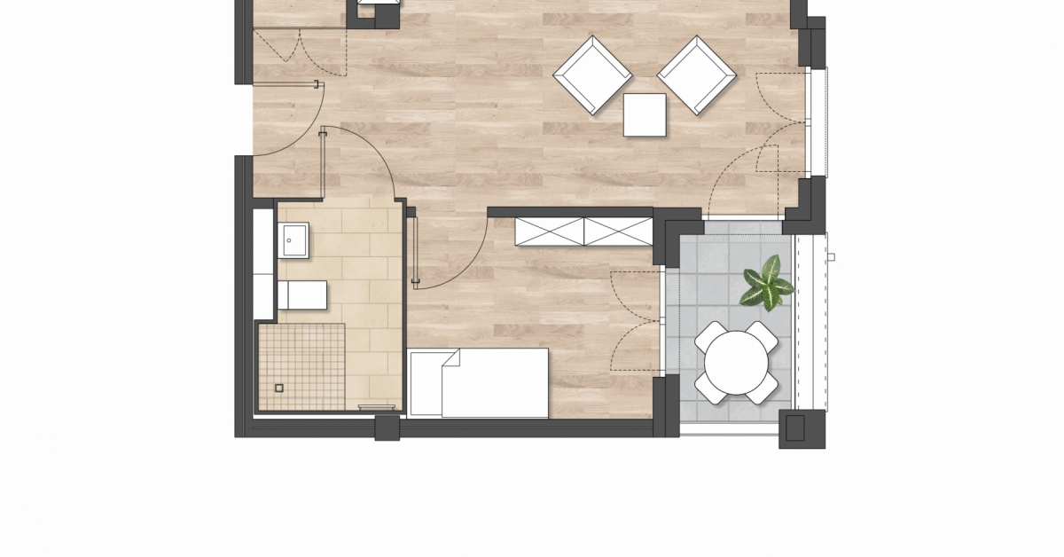 Seniorenwohnen Sittardsberg – WE 3.16 | procuritas GmbH