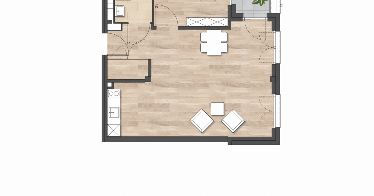 Seniorenwohnen Sittardsberg – WE 5.07 | procuritas GmbH
